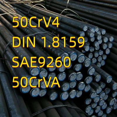 China 50CrV4 Spring Steel Round Bar DIN 1.8159 SAE9260 50CrVA 180mm Diameter 2500mm Length for sale