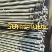 China ERW Welded Steel Sonic Tube for Bridge Pile Ultrasonic Testing 9M 5M 3M for sale
