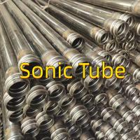 China ERW Welded Steel Sonic Tube for Bridge Pile Ultrasonic Testing 9M 5M 3M for sale