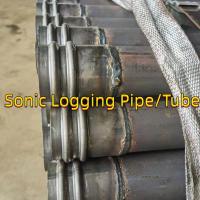 China ERW Steel Sonic Logging Tube 50mm OD for Bored Pile Foundation Testing for sale