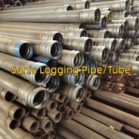 China DN50-57mm Sonic Logging Pipe Sleeve Push-Fit Type for Pile Foundation Testing for sale