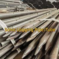 China DN50-57mm Sonic Logging Pipe Sleeve Push-Fit Type for Pile Foundation Testing for sale