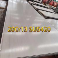 China AISI 420 Stainless Steel Plate 10-50mm TISCO 20Cr13 SUS420J1 DIN 1.4021 Martensitic Sheet for sale