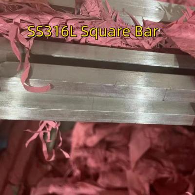 China 10x10mm 3M Long SS Square Solid Bar Grade 316/316L Highly Polished Finish for sale