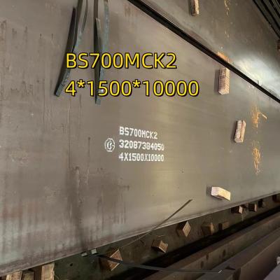 China Hot Rolled BS700MCK2 High Strength Steel Plate 4mm Thick EN10149 S700MC for sale