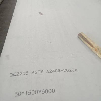 China ASTM A240 S32205 S31803 2205 Duplex Stainless Steel Plate 20mm Thick 2000mm Width for sale
