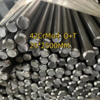 China 42CrMo AISI 4140 Cold Drawn Alloy Steel Round Bar Φ16x2500mm Quenched Tempered for sale