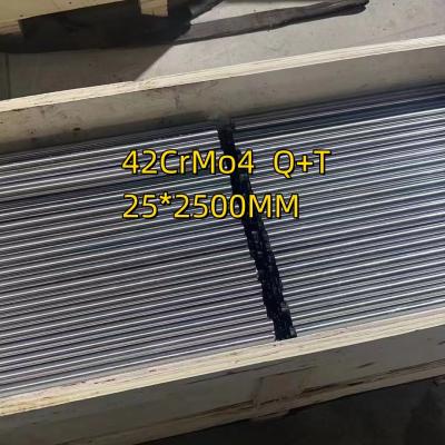 China SAE4140 SCM440 42CrMo4+QT Alloy Steel Round Bar 16mm Diameter 2500mm Length with 3.1 Certificate for sale