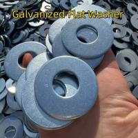 China Round Galvanized Stainless Steel Flat Washer Plain Washer Spring Washer for sale