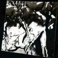 China Water Wave Stainless Steel Panel Sheet 0.3-3.0mm Thickness Mirror Polished SUS304 SUS316L for Architectural Decoration for sale