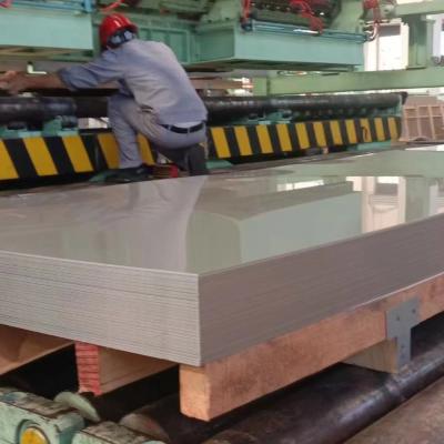 China Non Magnetic 201 Stainless Steel Sheet 2B Finish 4x8 ft 1.5 mm Mirror Glossy One Side with Film for sale