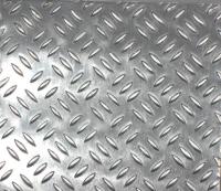 China Checkered Finish Embossed Stainless Steel Sheet For Decorative for sale