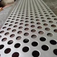 China Duplex Steel 2205 Perforated Plate 1.5mm Thick 2mm Hole 3mm Pitch 1220x2500mm for sale