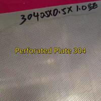 China Stainless Steel 304 Perforated Sheet 0.5mm Thick 0.5mm Hole 1mm Pitch 1000x2000mm for sale