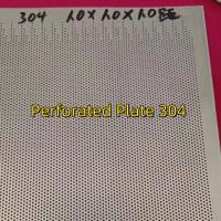 China SUS304 Stainless Steel Perforated Sheet 1mm Thick 1mm Hole 2mm Pitch 1000x2000mm for sale