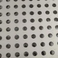 China SUS304 Stainless Steel Perforated Sheet 1mm Thick 1mm Hole 2mm Pitch 1000x2000mm for sale