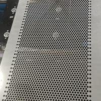 China Stainless Steel Perforated Plate SUS304 2mm Thick 2.5mm Hole 3.5mm Pitch 1500x2500mm for sale