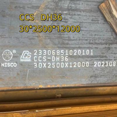 China ASTM A131 DH36 Shipbuilding Steel Plate 6-150mm Thickness 355MPa Yield Strength Hot Rolled for sale