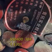 China ASTM A276 S30400 Stainless Steel Round Rod 6mm to 300mm Diameter Cold Drawn for sale