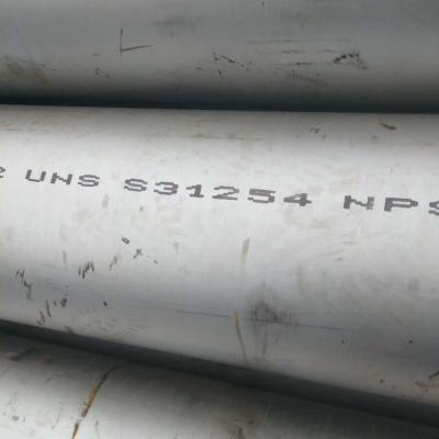 China Super Austenite 254SMO UNS S313254 Stainless Steel Seamless Tube 20Cr 18Ni 6.1Mo for sale