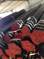 China API 5L ASTM A53 A106 Seamless Steel Pipe 30-508mm Black Coating Bevelled End for sale