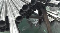 China ASTM A544 304L Stainless Steel Welded Pipe 180 Grit Polished for Stair Rail for sale