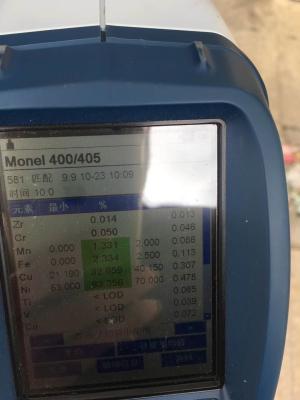 China Monel K500 Round Bar 8430 kg/m3 Density Precipitation Hardenable Nickel Copper Alloy for sale