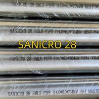 China Alloy 28 UNS N08028 Nickel Alloy Seamless Pipe 1.4563 Stainless Steel Tubing 28mm OD for sale