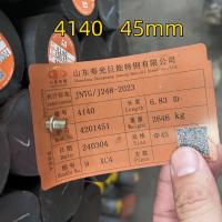 China AISI 4140 Forged Alloy Steel Round Bar ASTM A29 300-400BHN High Tensile Hot Rolled for sale