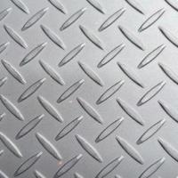 China AISI 304 Stainless Steel Checkered Plate 3mm 4mm Thick Hot Rolled Tear Drop for sale