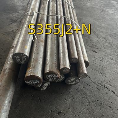 China EN 10028 S355J2+N Alloy Steel Round Bar 50mm Dia 6000mm Length DIN 1.0577 for sale