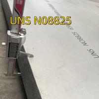 China Inconel 825 Alloy Steel Plate 4x8 ft 10 mm Thick Nickel Alloy Sheet for sale