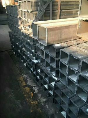 China Rectangular Square Steel Pipe Hollow Section Galvanized Black Annealing 20x20 to 500x500mm for sale