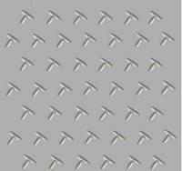 China Diamond Pattern Embossed Polycarbonate Solid Sheet 2mm to 8mm Thickness 1200-2100mm Width for sale