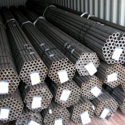 China Mild Carbon Welded ERW Black Iron Hollow Section Steel Pipe Tube Q345B 20# for sale