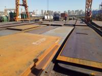 China Hot Rolled Carbon Steel Plate 3mm Thick Black Painted SS400 Q235B for sale