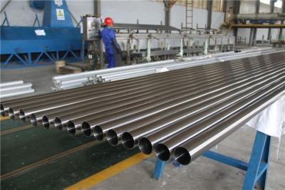 China Polished Welded Stainless Steel Pipe 410 446 0.1mm-3.0mm Thickness OD 13.8-406.4mm for sale