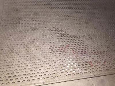 China 304 Stainless Steel Perforated Sheet 0.5mm Thickness 1mm Hole for Filtration and Decoration for sale