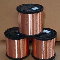 China Red Copper Wire Bare Copper Wire Rods C1100 Round Form Single Wire Hard Form 0.3-3mm for sale