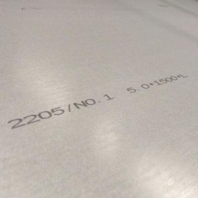 China S32205 S31803 Duplex Stainless Steel Plate 0.3-50mm Thickness with 22% Chromium 5% Nickel Composition for sale