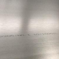 China Duplex Stainless Steel Plate 2205 ASTM A240 S31803 0.6-100mm Thick for sale