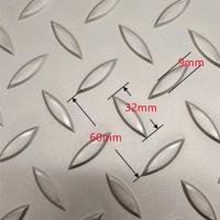 China SS316 3mm Hot Rolled Chequered Plate No.1 Mill Finish Tread Plate 1250mm Width for sale