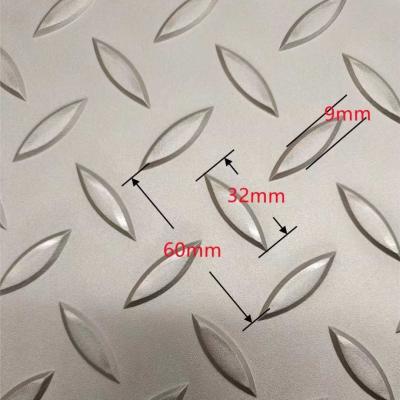 China SS316 3mm Hot Rolled Chequered Plate No.1 Mill Finish Tread Plate 1250mm Width for sale