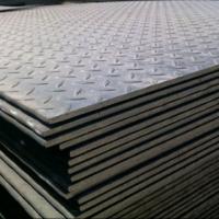 China ASTM A36 Carbon Steel Checkered Plate 8mm Thickness 1500mm Width Hot Rolled Mild Steel for sale