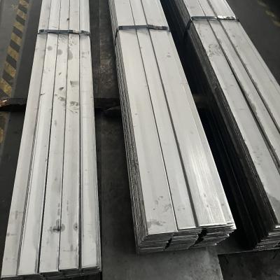 China Hot Rolled 316L Stainless Steel Flat Bar 80x8mm 6000mm Din 1.4404 Hairline Finish for sale