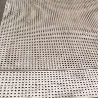 China 316L Stainless Steel Perforated Sheet 0.5mm Thickness 1mm Aperture Micron Hole Metal Plate for sale