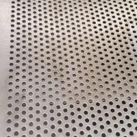 China 304 Stainless Steel Perforated Sheet 0.4mm Hole 1000x2000mm Microperforated Metal for sale