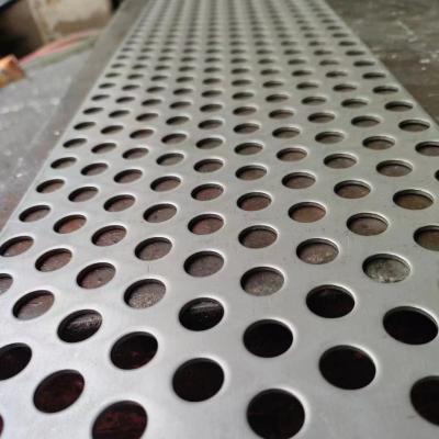 China 316L Stainless Steel Perforated Sheet 0.5mm Thickness 1mm Aperture Micron Hole Metal Plate for sale