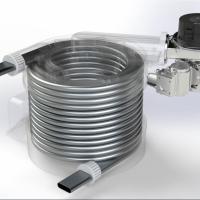 China AISI 441 Stainless Steel ERW Weld Pipe 45mm Diameter 1.5mm Thickness Annealed Soft Exhaust Tube for sale