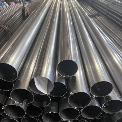 China AISI 441 Stainless Steel ERW Weld Pipe 45mm Diameter 1.5mm Thickness Annealed Soft Exhaust Tube for sale